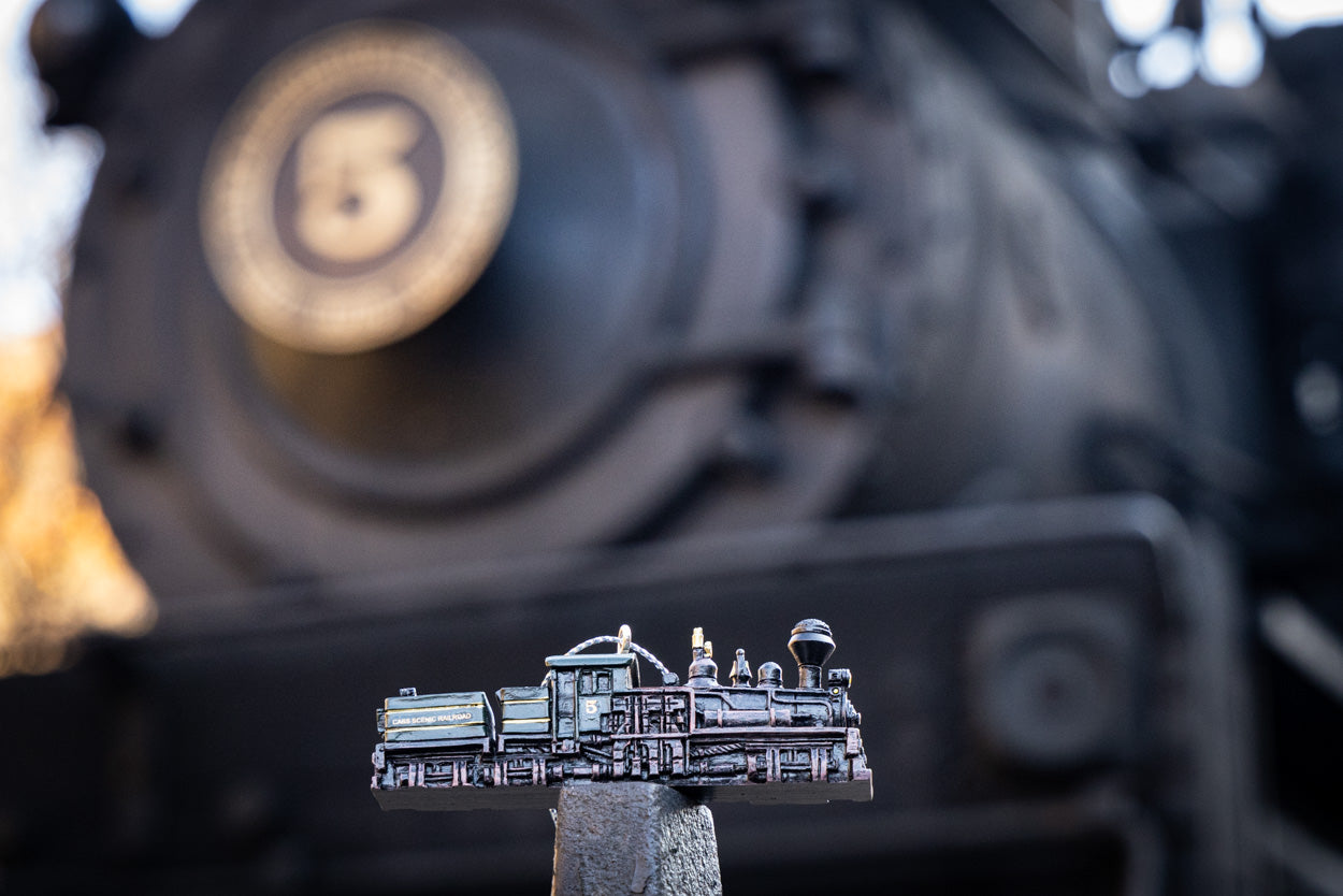 Shay #5 Ornament – Rail & Trail Store